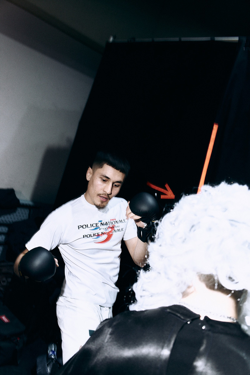 Backstage at Coucou Bebe 75018 Fall/Winter 2025 in Paris