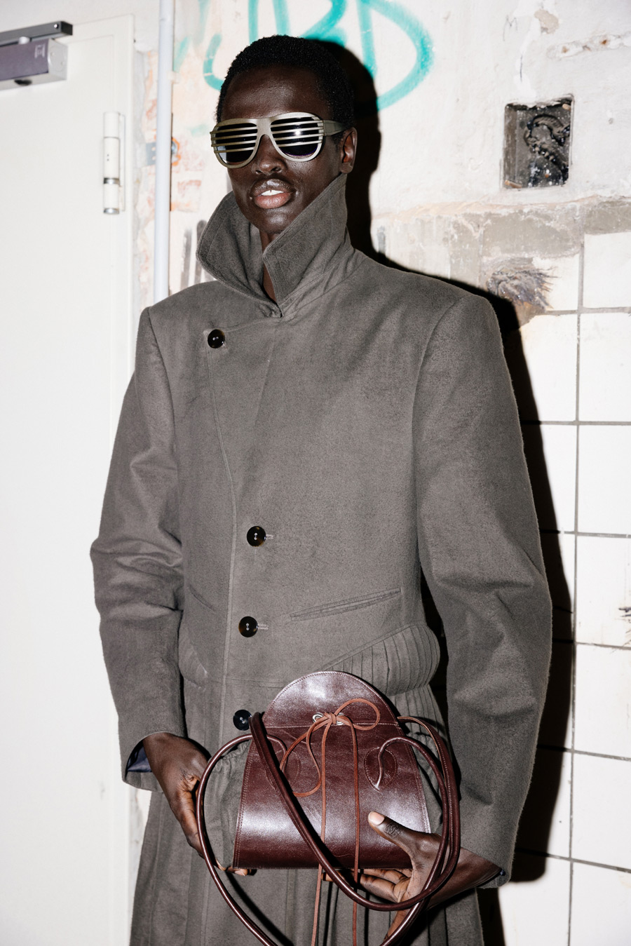 Backstage at SF1OG Fall/Winter 2025 at Berlin Fashion Week