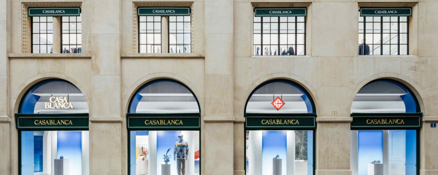 Casablanca Opens First Flagship Store in Paris: A Cinematic Homecoming ...